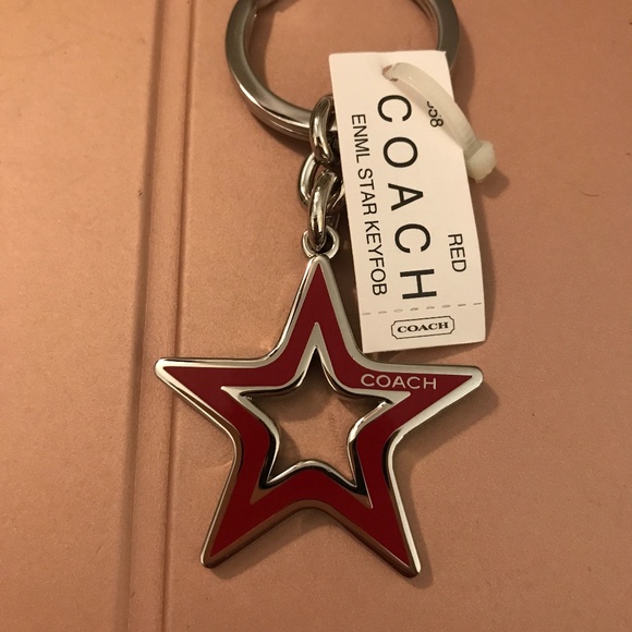 Coach | Accessories | Coach Red Star Charm | Poshmark